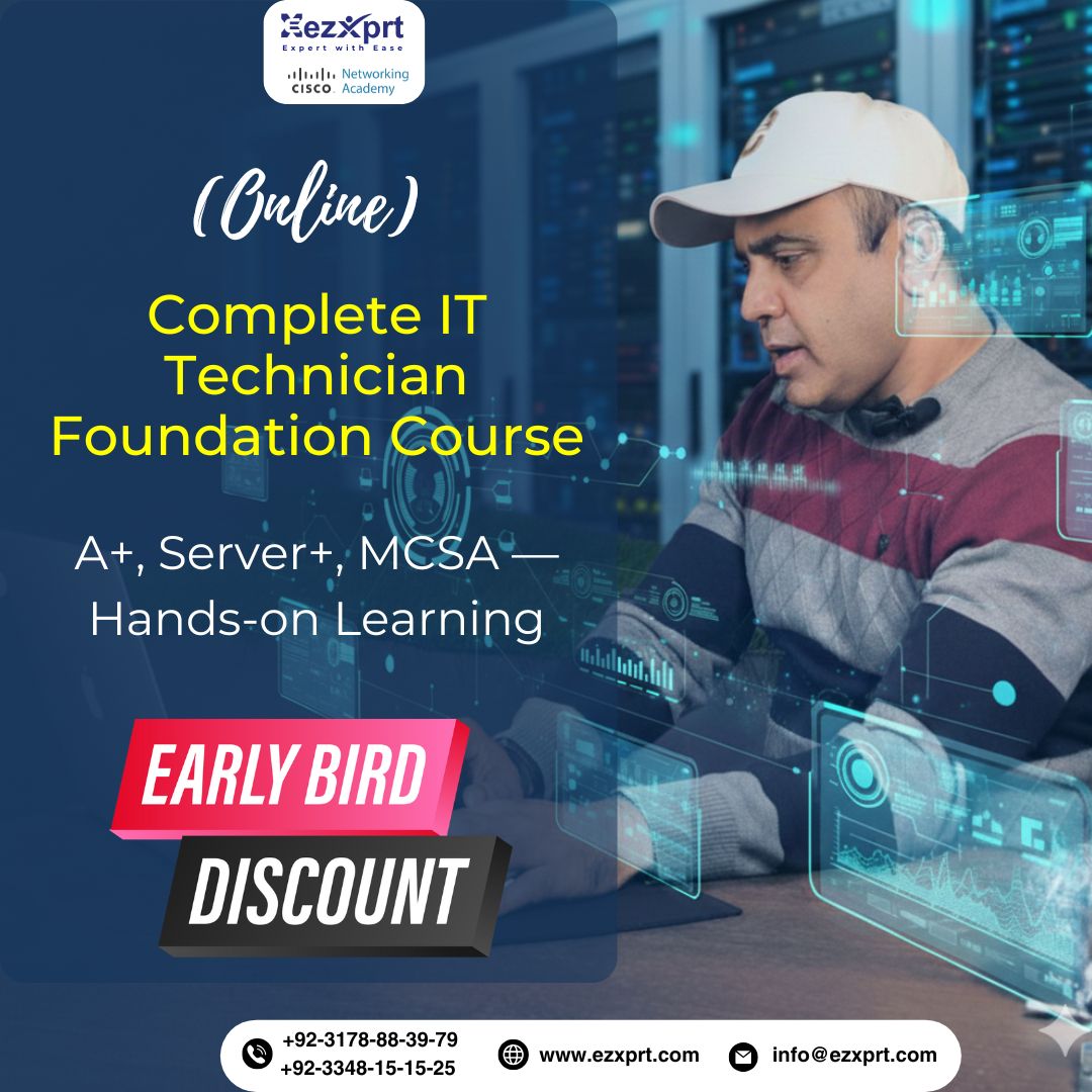 Become a Certified IT Technician – Practical IT Skills